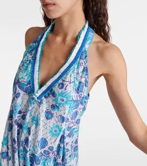 Poupette St Barth Cotton Midi Dress