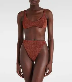Oseree Lumière Lamé Bikini