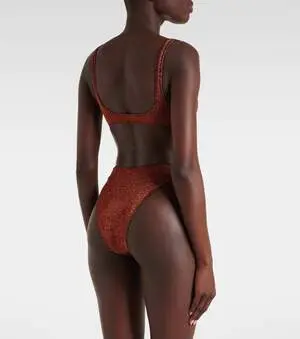 Oseree Lumière Lamé Bikini