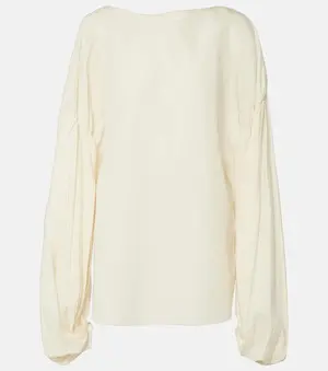 Khaite Oversized Blouses