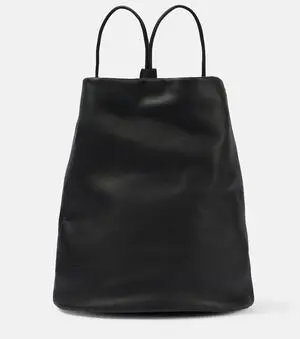THE ROW Joe Grained Leather Backpack