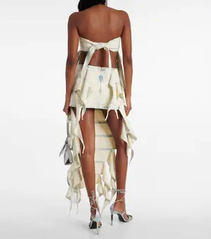 Y/project Bug Off-the-shoulder Top - White