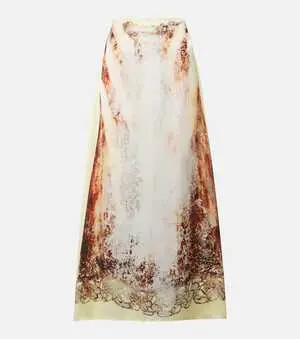 Y/project Printed Maxi Skirt