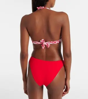 Melissa Odabash Martinique Bikini Bottom - Red