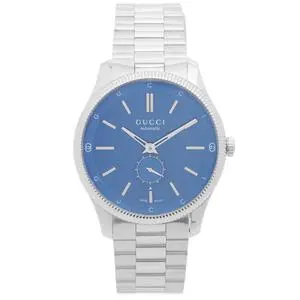 Gucci Gucci G-Timeless 40mm Bracelet Watch Silver/blue