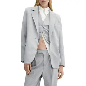 Mango Pinstripe Jacket