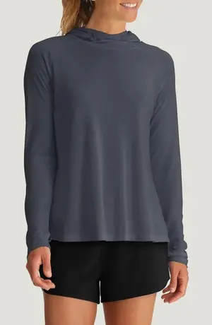 FREE FLY Lightweight Performance Ii Hoodie - Storm Cloud
