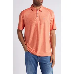 Tommy Bahama Palm Coast Pro Solid Polo Lava Burst