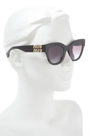 Miu Miu 51mm Square Sunglasses