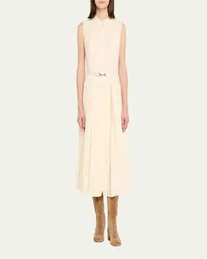 GIANVITO ROSSI Joelle Knee Boots - Beige