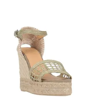 CastaÑer Textile Fibers Espadrille Wedge Sandals
