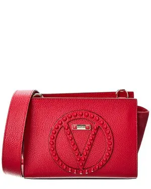 VALENTINO BY MARIO VALENTINO Valentino By Mario Valentino Kiki Rock Leather Shoulder Bag - Red