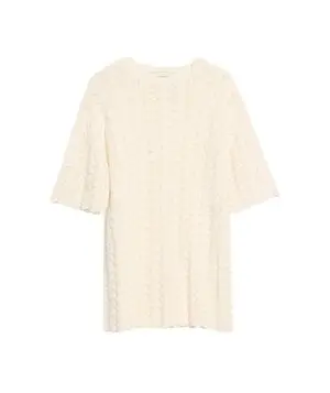 loulou studio crochet dress Loulou Studio Crochet Short Dress