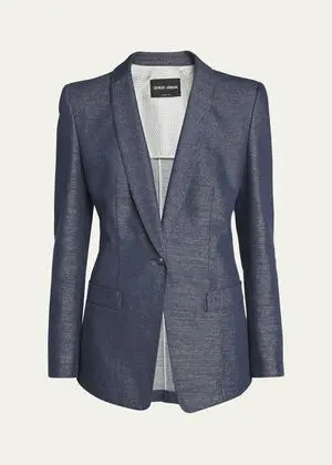 Giorgio Armani Single-button Blazer