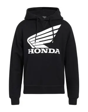 Dsquared2 Cotton Elastane Sweatshirt With Print - Black