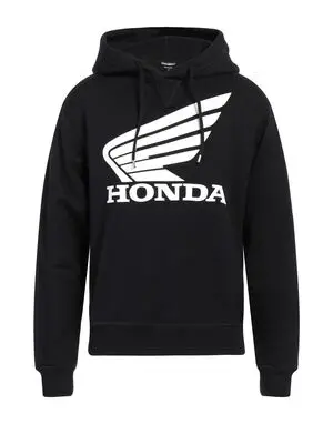 Dsquared2 Cotton Elastane Sweatshirt With Print - Black