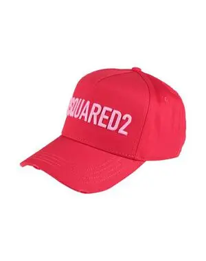 Dsquared2 Cotton Baseball Cap - Red