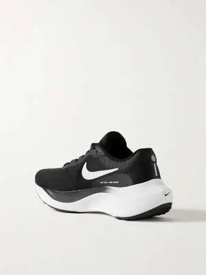 Nike Zoom Fly 5 Rubber-trimmed Mesh Sneakers - Black