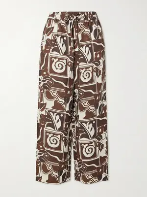 Mara Hoffman Jackie Printed Hemp Pants