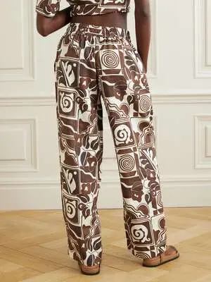 Mara Hoffman Jackie Printed Hemp Pants