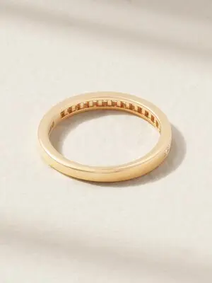 MELISSA JOY MANNING 14-karat Recycled Diamond Eternity Ring