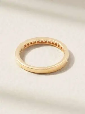 MELISSA JOY MANNING 14-karat Recycled Diamond Eternity Ring