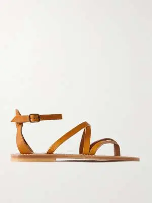 K.JACQUES K Jacques St Tropez Epicure Leather Sandals Tan