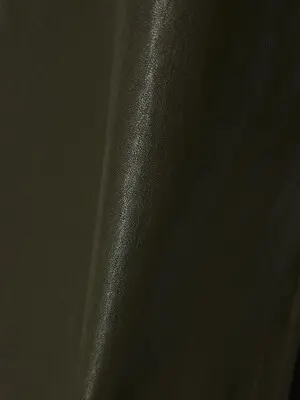 Sprwmn Leather Wide-leg Cargo Trousers