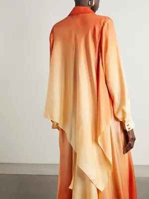 Zimmermann Tranquility Asymmetric Ombré Shirt