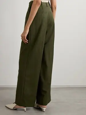 JASON WU Asymmetric Paneled Wide-leg Pants