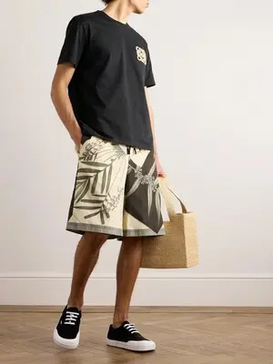 Loewe Paula's Ibiza Logo-appliquéd Cotton-jersey T-shirt