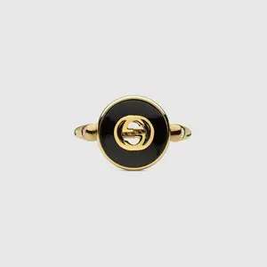Gucci Interlocking G Ring - Gold