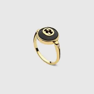 Gucci Interlocking G Ring - Gold