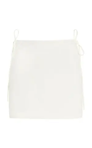 MARE PERPETUA Sun Tie-detailed Swim Skirt - Ivory