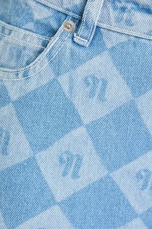Nanushka Zoey Logo-print Jeans - Light Denim