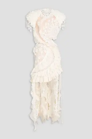 Zimmermann Button Detailed Cocktail Dresses