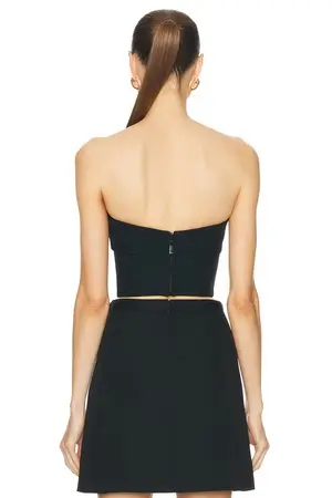 Versace Strapless Top