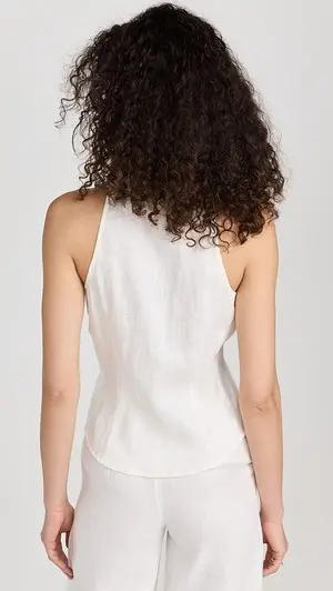 HEVRON Sloan Vest - White