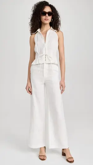 HEVRON Sloan Vest - White