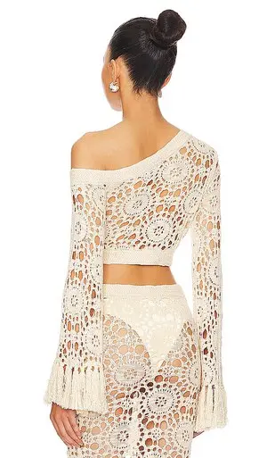 Tularosa Luanne Cold Shoulder Top