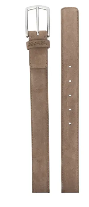 Ermenegildo Zegna Free-size Triple Stitch Buckle Belt