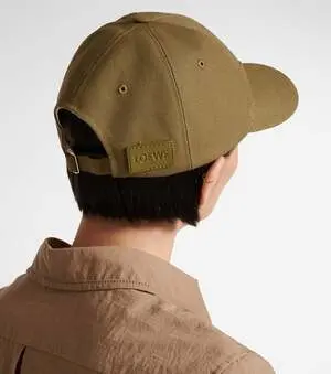 Loewe Logo Canvas Baseball Cap