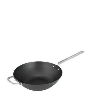 SCANPAN Iron Wok - Black