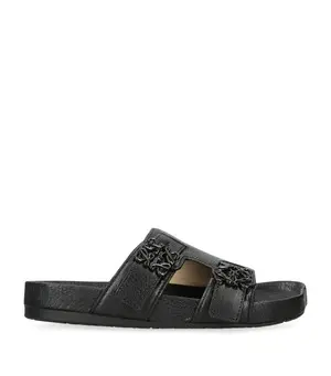Loewe Leather Ease Sandals