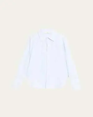 A.L.C. A.L.C. Aiden Linen Button-Down Top - Ice Water