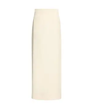 Wardrobe.NYC WARDROBE.NYC Long Column Skirt - Off White