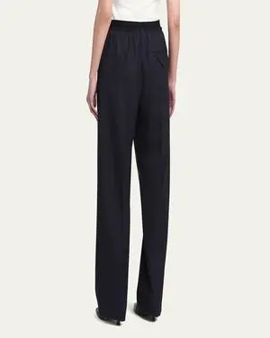Bottega Veneta Striped Wool Trousers
