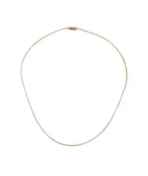 Lana Jewelry 14k Yellow Gold Diamond Tennis Necklace - Yg
