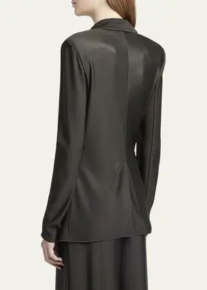 Giorgio Armani Double Jersey Blazer Jacket