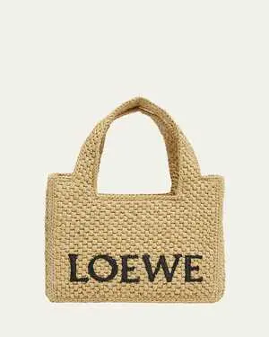 Loewe X Paula's Ibiza Mini Tote Bag - Natural